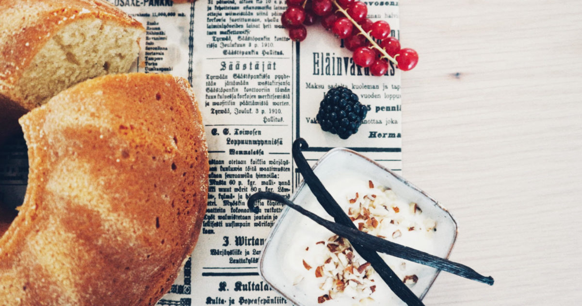 Maukas kaneli-vanilja rahka kakku | Aktia LKV